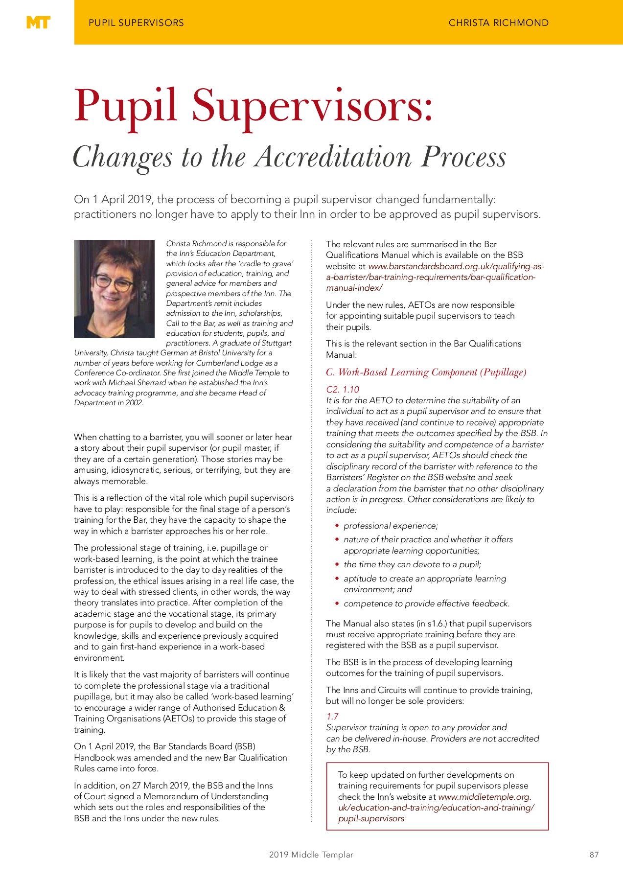 The Middle Templar 2019 - HTDL - Page 89 | Flip PDF Online | PubHTML5