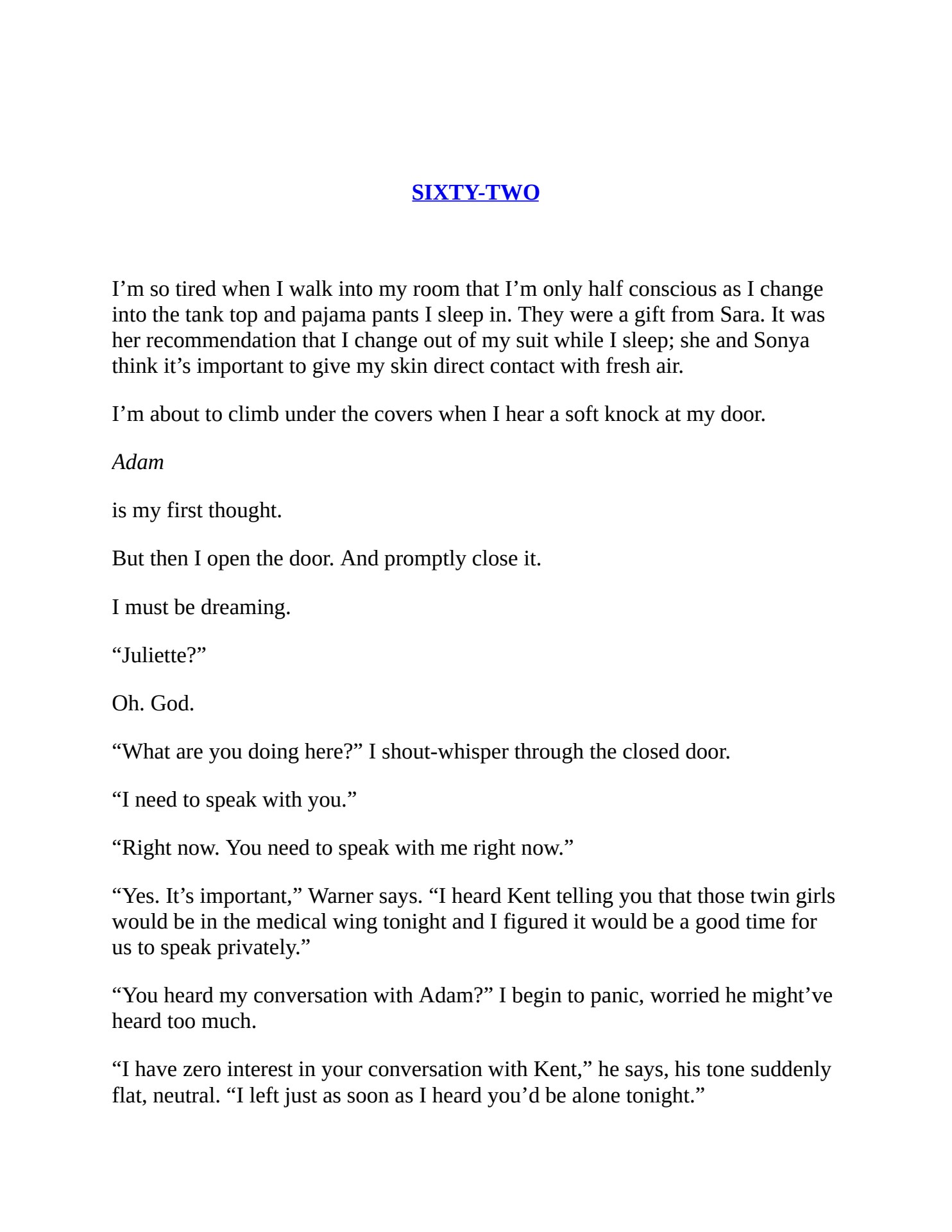 Unravel Me (Tahereh Mafi) - EPaper Today - Page 326 | Flip PDF Online ...