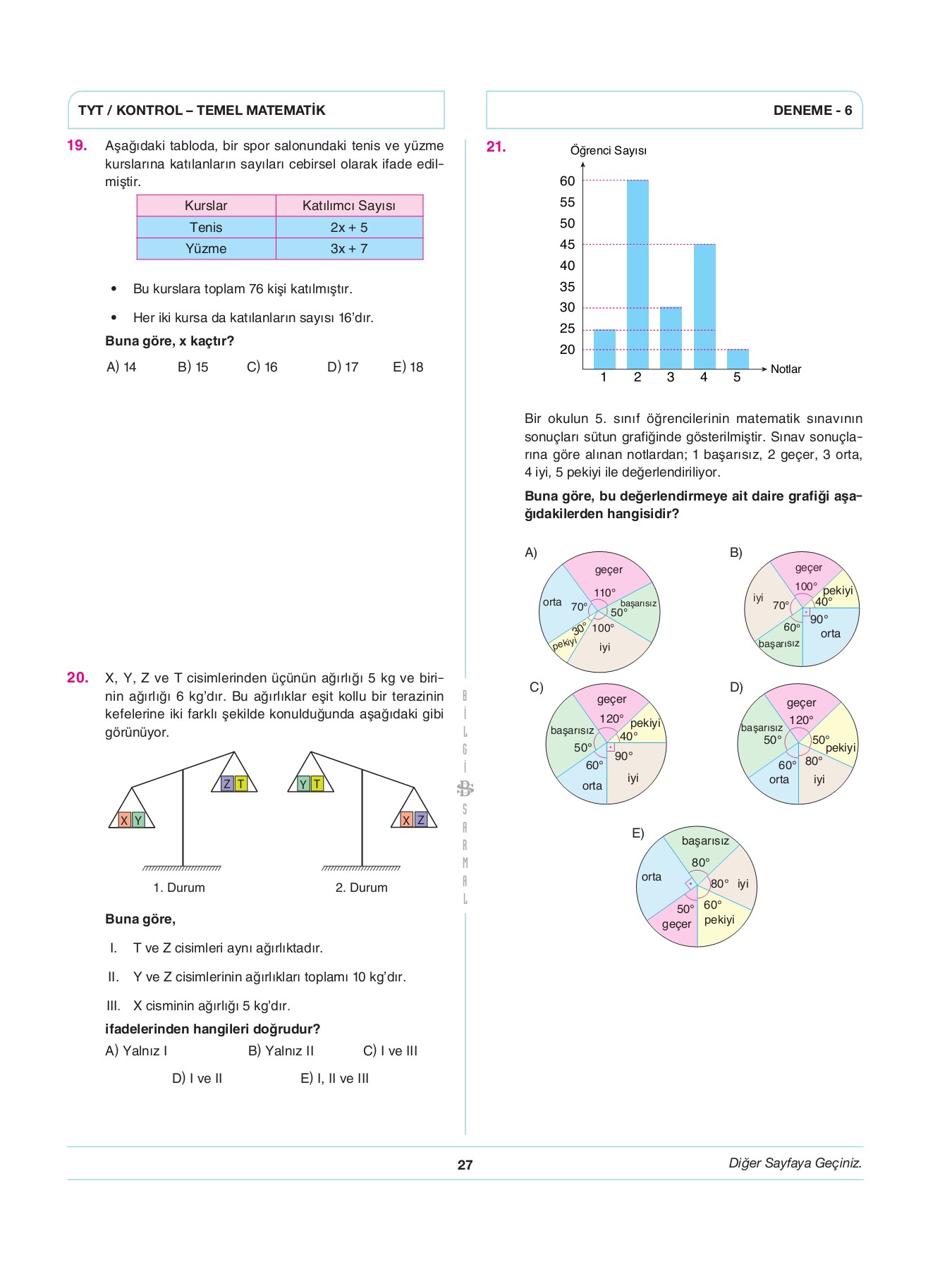 7Lİ KONTROL DENEME DEMO - veKahverengi - Sayfa 23 | Çevrimiçi PDF ...