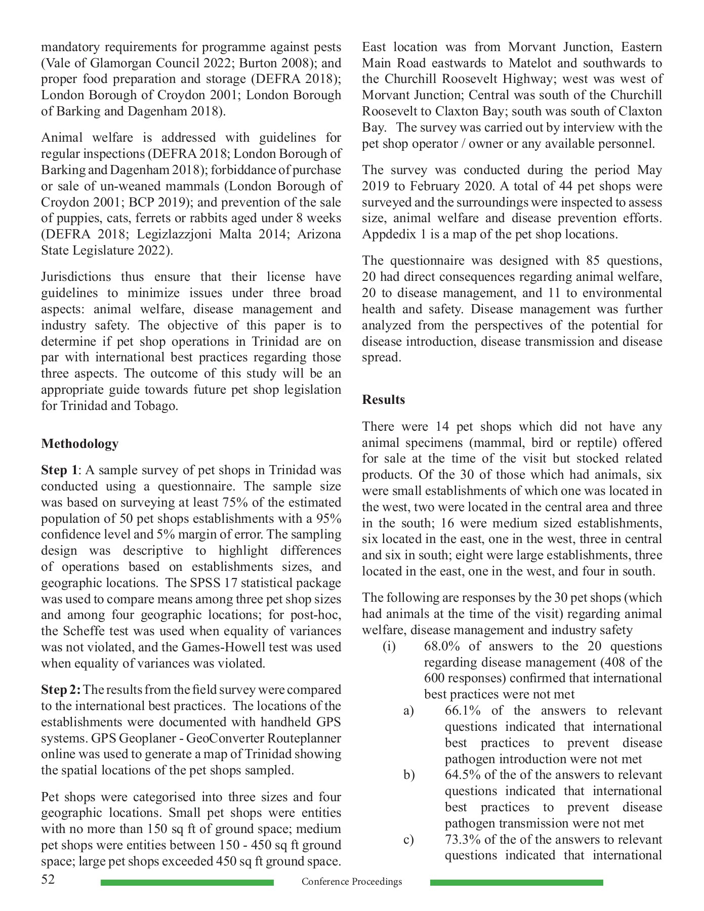 Conference Proceedings - UWI FFA - Page 58 | Flip PDF Online | PubHTML5