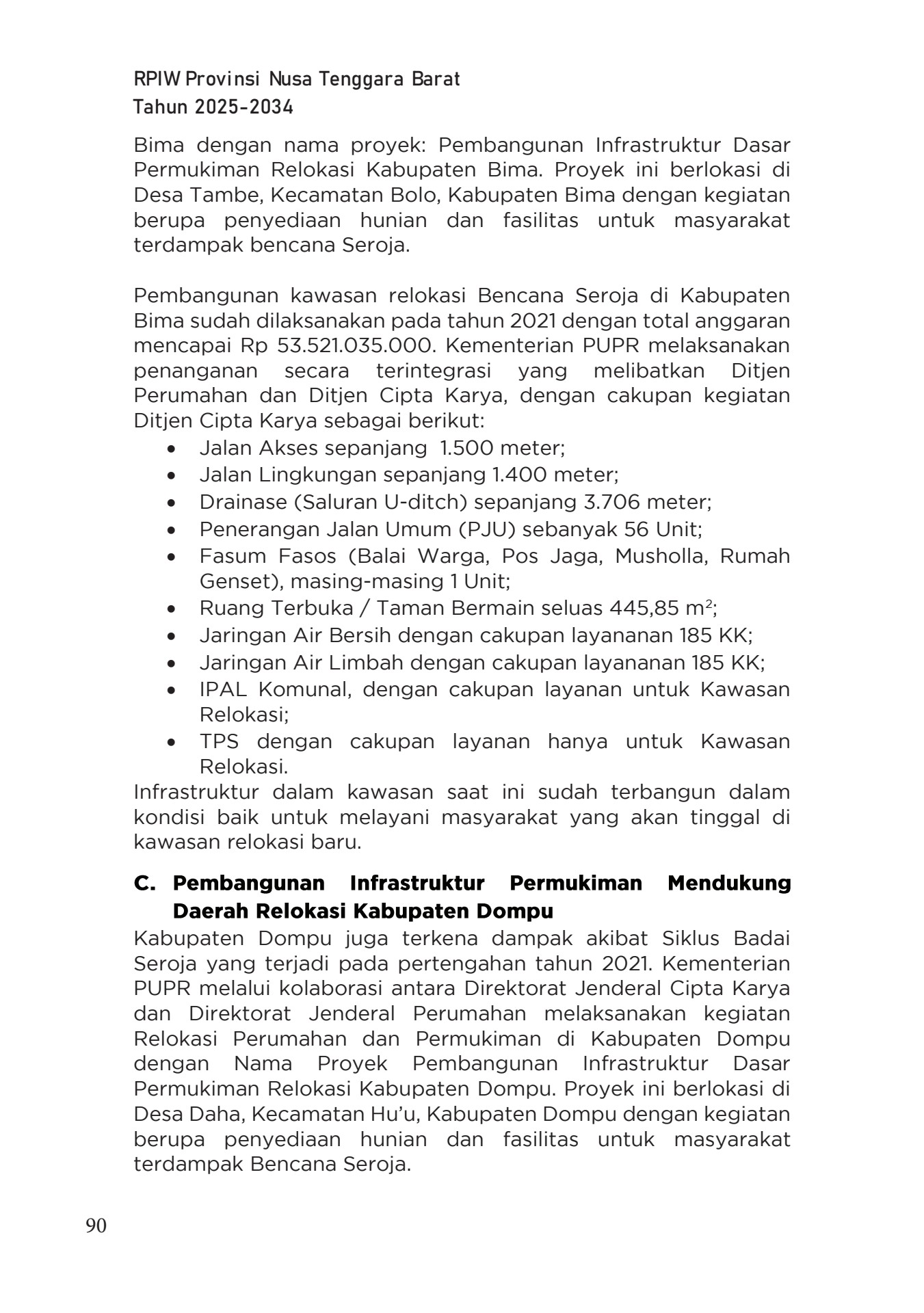 RPIW Provinsi Nusa Tenggara Barat 2025-2034 - Dagu Komunika Bookcases ...