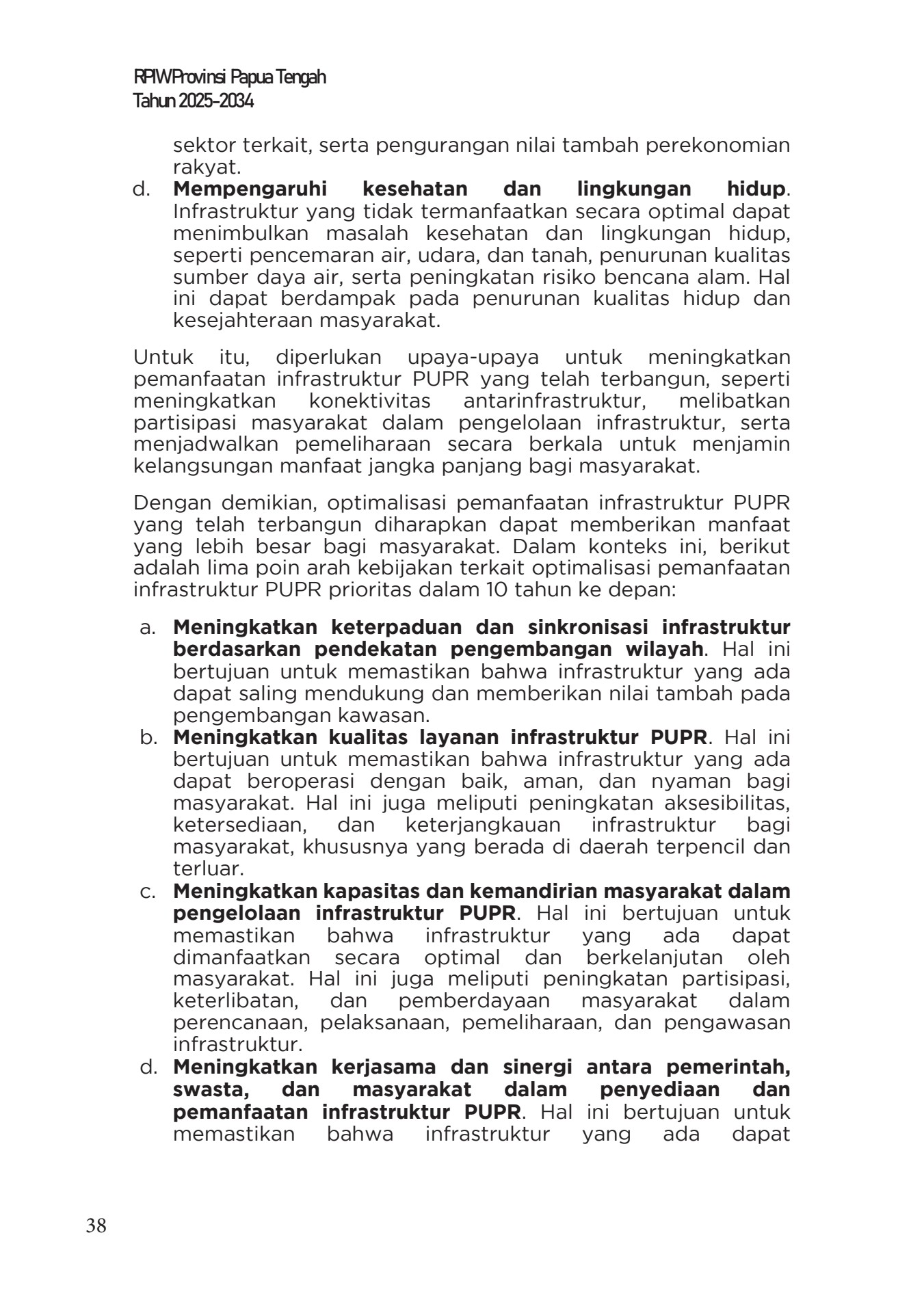 RPIW Provinsi Papua Tengah 2025-2034 - Dagu Komunika Bookcases ...