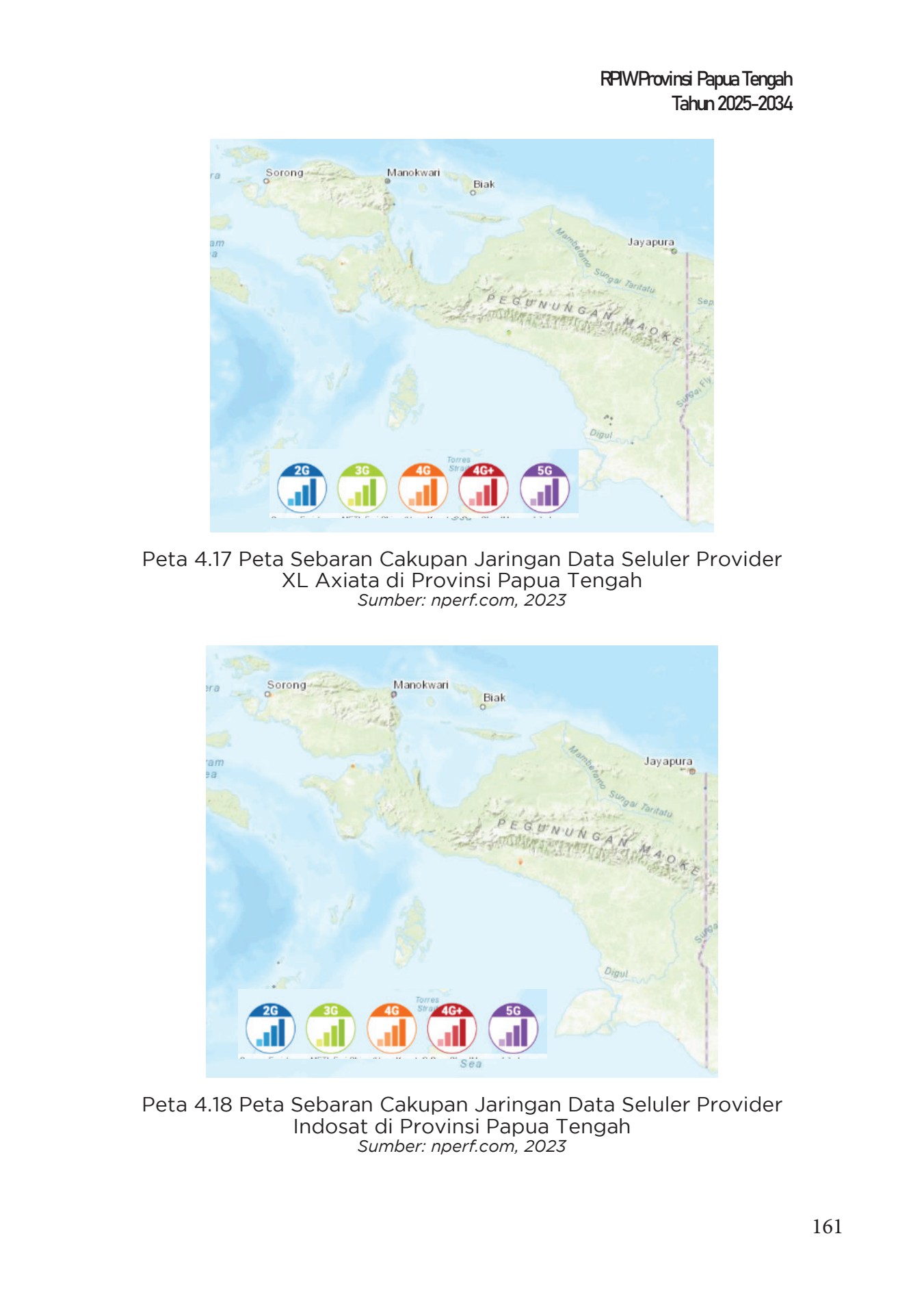 RPIW Provinsi Papua Tengah 2025-2034 - Dagu Komunika Bookcases ...
