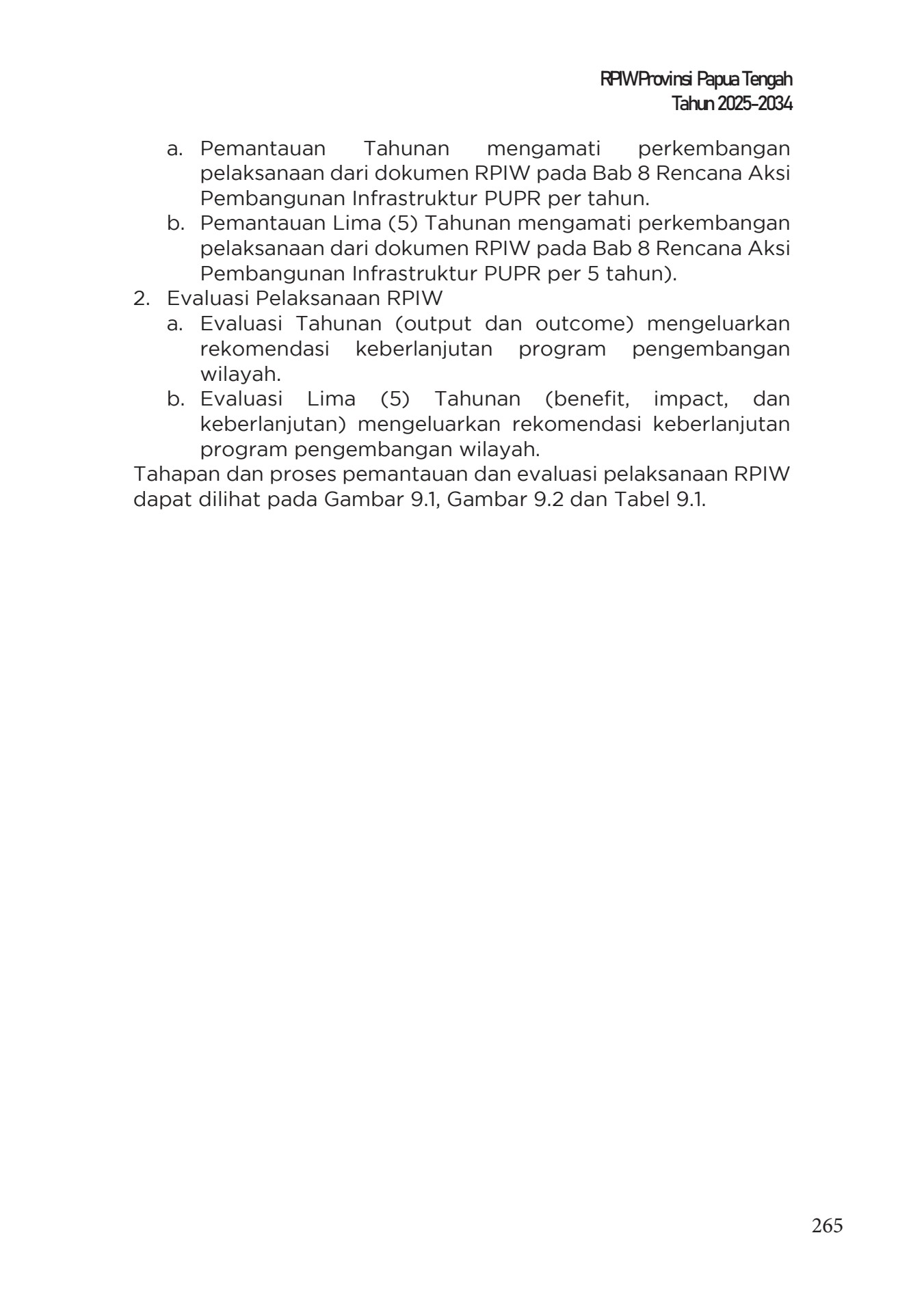 RPIW Provinsi Papua Tengah 2025-2034 - Dagu Komunika Bookcases ...