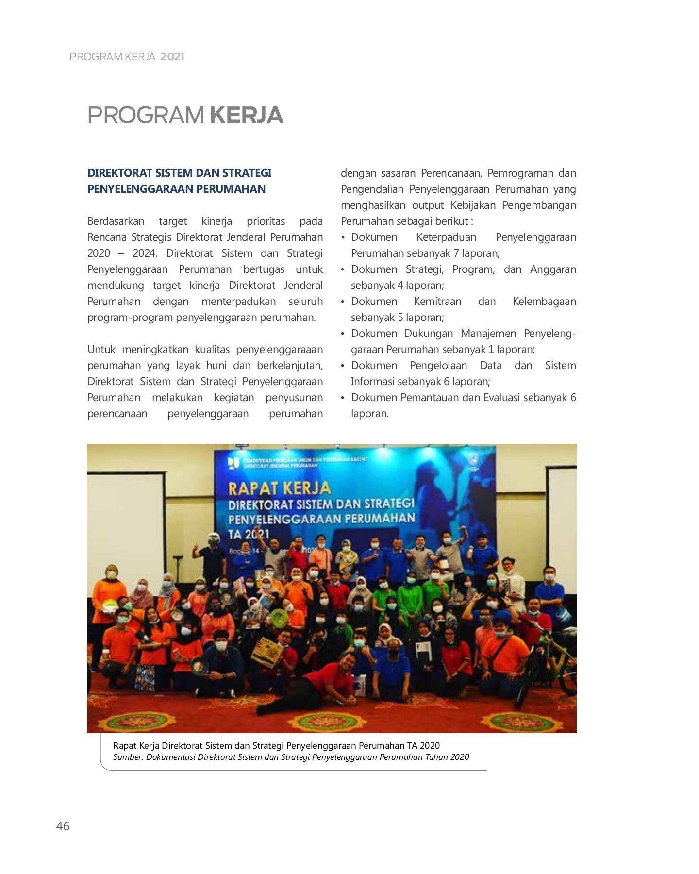 BUKU PROGRAM KERJA DIT SISTEM DAN STRATEGI PENYELENGGARAAN PERUMAHAN ...