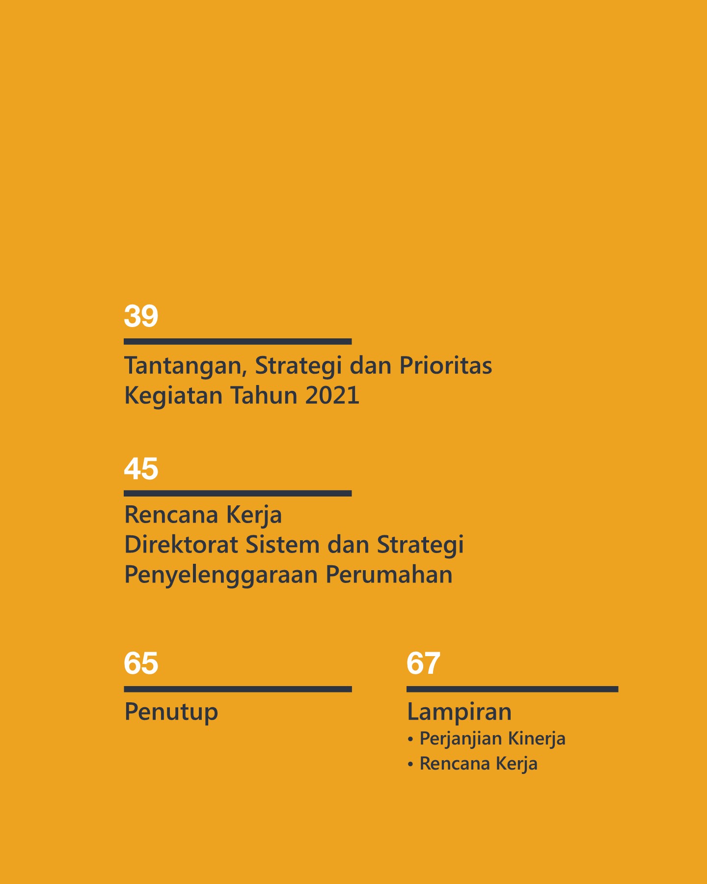 BUKU PROGRAM KERJA DIT SISTEM DAN STRATEGI PENYELENGGARAAN PERUMAHAN ...