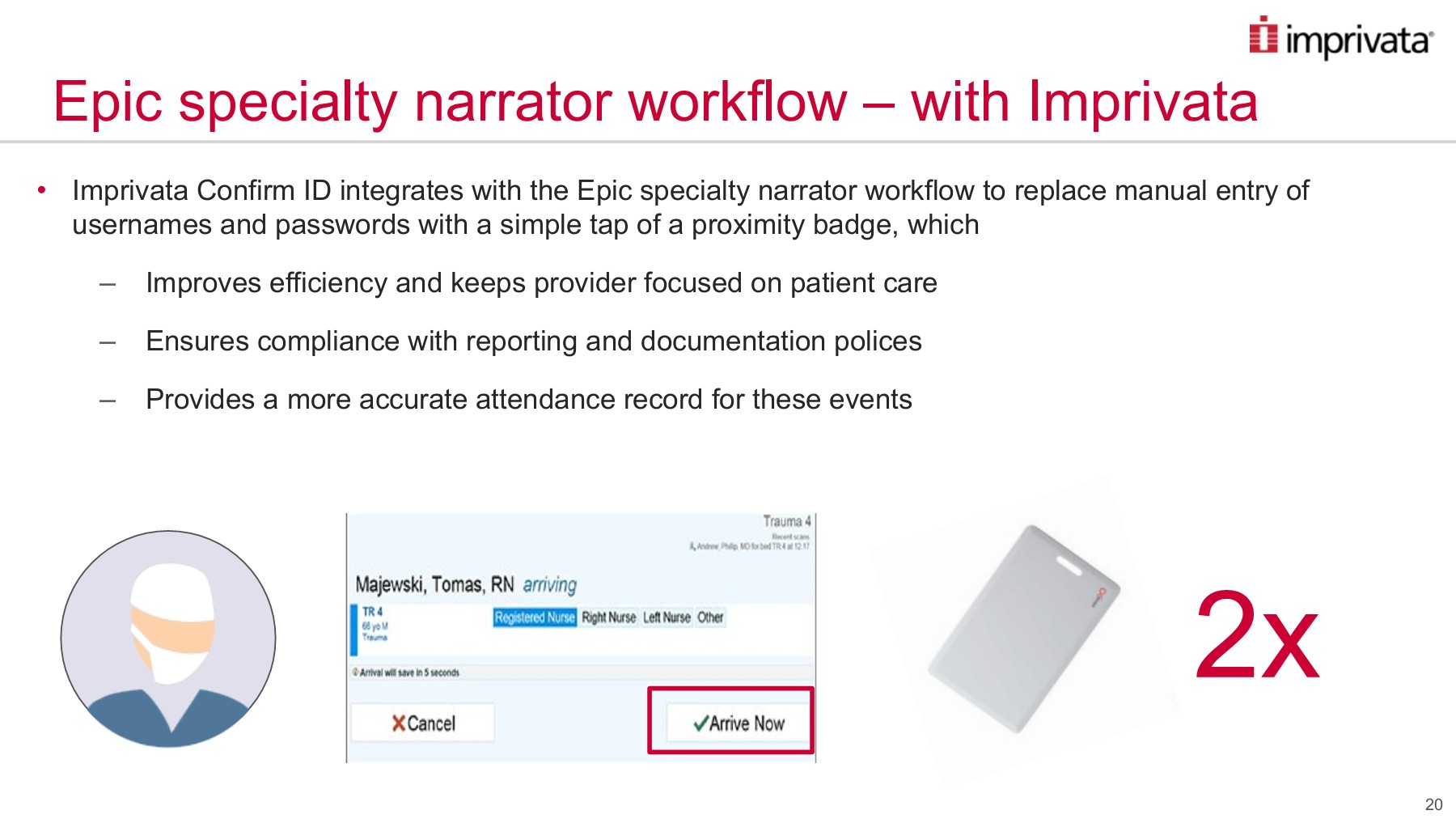 Confirm ID - Clinical Workflows - Presentation - Imprivata Confirm ID ...