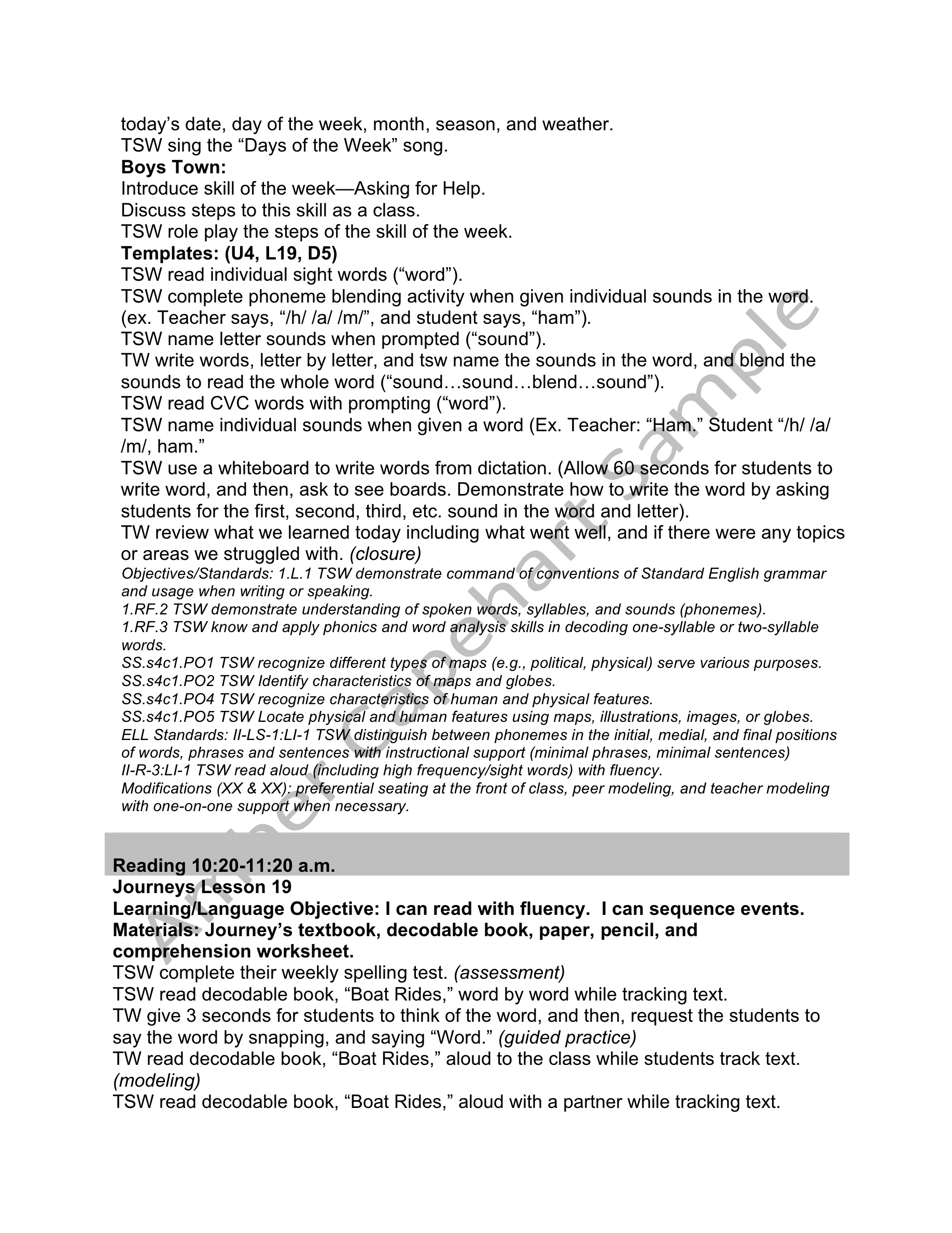 Mrs Capehart Weekly Lesson Plan Example dl - mail.capehart - Page 17 ...