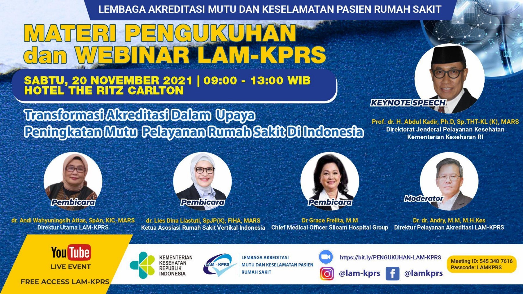 Materi Pengukuhan dan Webinar LAM-KPRS - 20NOV2021 - LAM KPRS - Halaman 1 - 48 | PDF Online ...