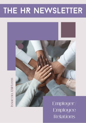 HR Newsletter - Employer/Employee Relations - HR Newsletters - Page 1 ...
