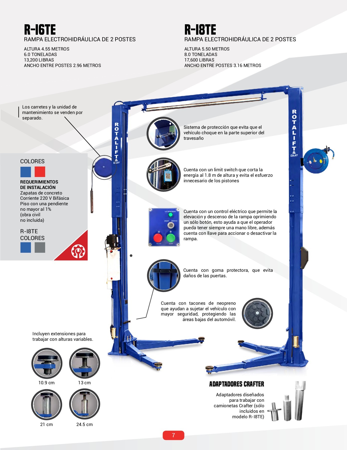 CATÁLOGO ROTALIFT 2019 - rotaliftmx8 - Página 6 | Flip PDF en línea | PubHTML5