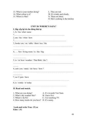 Bai-tap-tieng-anh-lop-3-theo-tung-don-vi-hoc-bai - TRẦN THỊ TUYẾT TRANG - Trang 45 | PDF lật ...