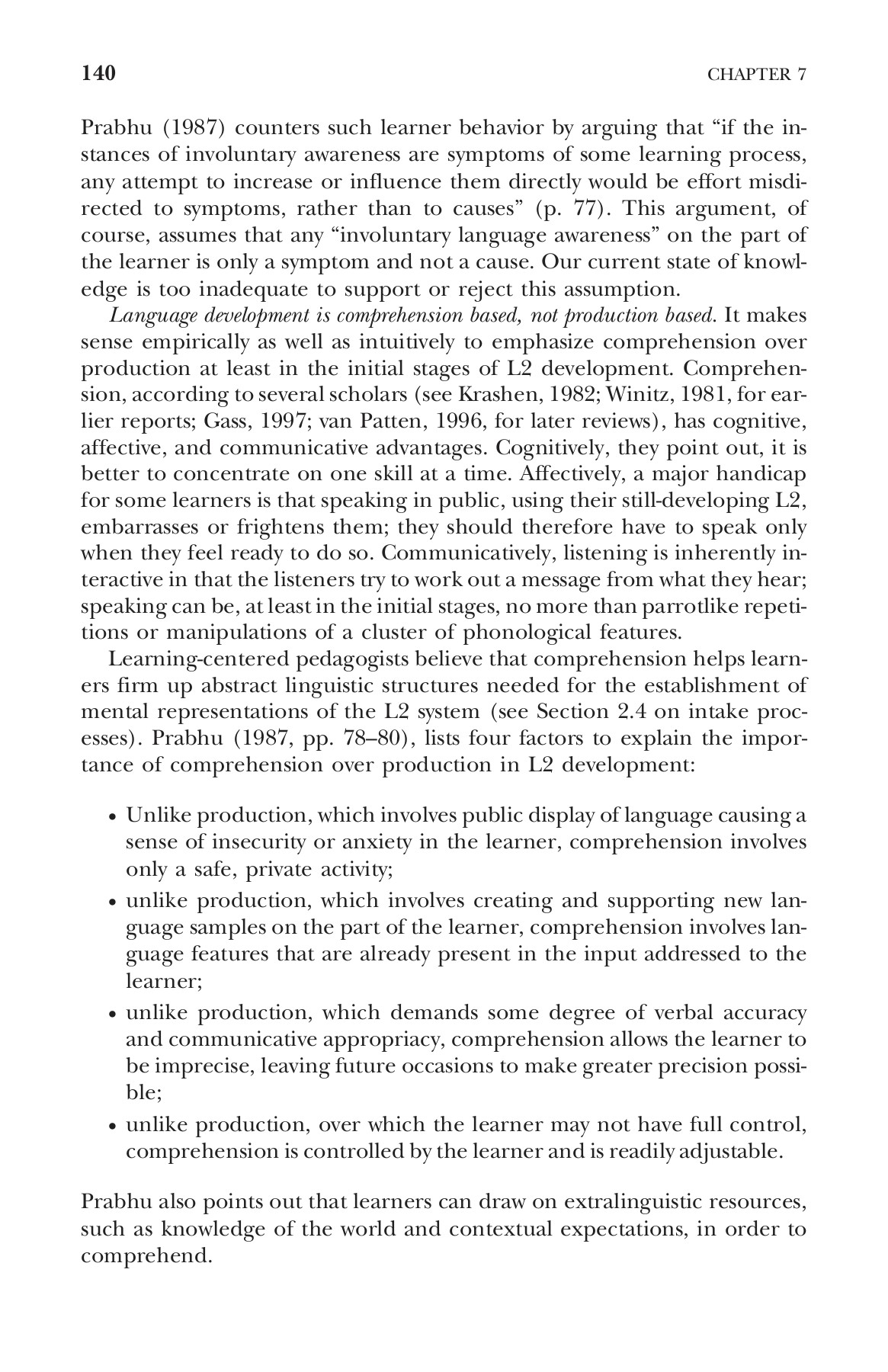 Understanding Language Teaching From Method to Postmethod - TRẦN THỊ TUYẾT TRANG - Page 159 ...