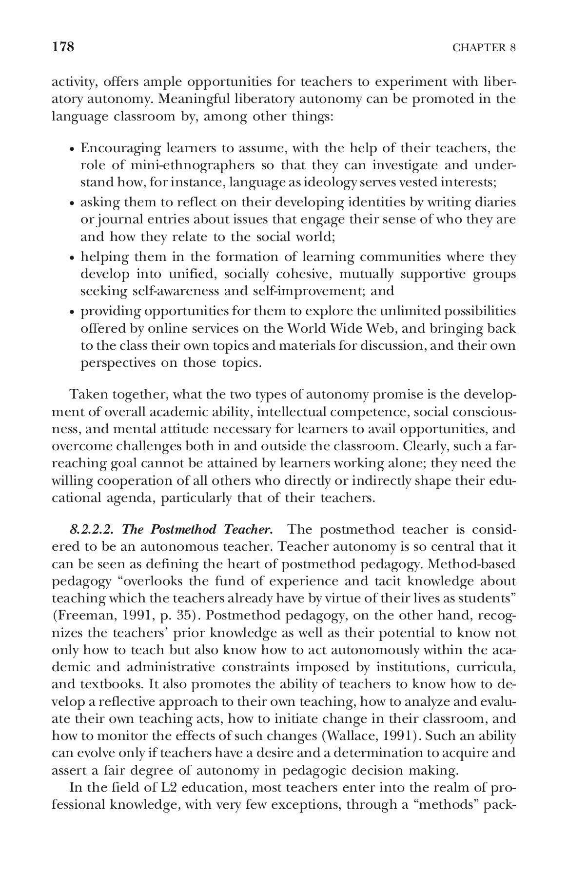 Understanding Language Teaching From Method to Postmethod - TRẦN THỊ TUYẾT TRANG - Page 197 ...
