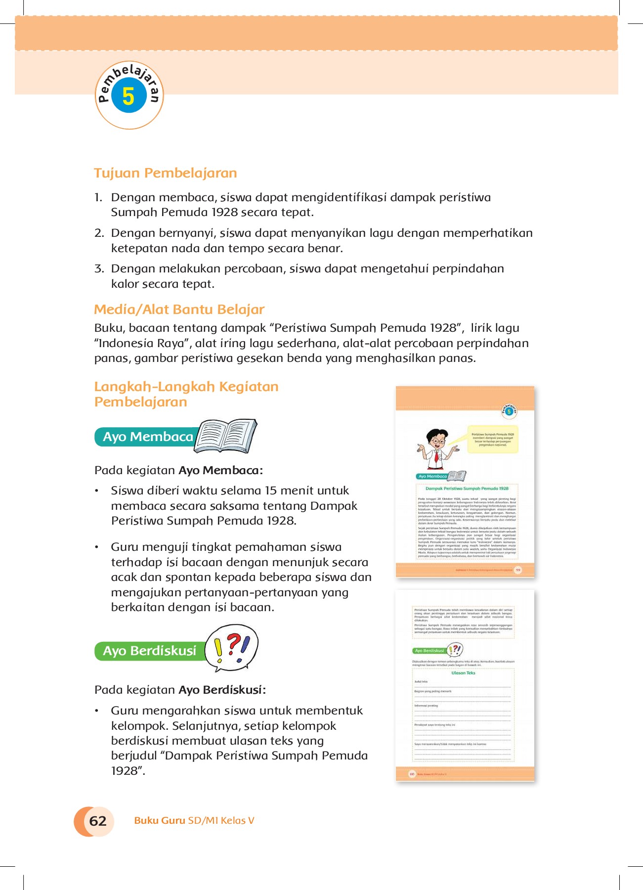 Buku Guru - Kelas 5 Tema 7 Rev 2017 - isaalfarisi67 - Halaman 70 | PDF Online | PubHTML5