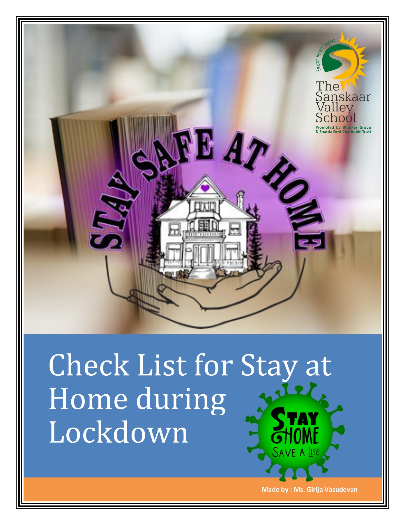 Check List for Stay at Home during Lockdown - monika_pahilajani - Page ...
