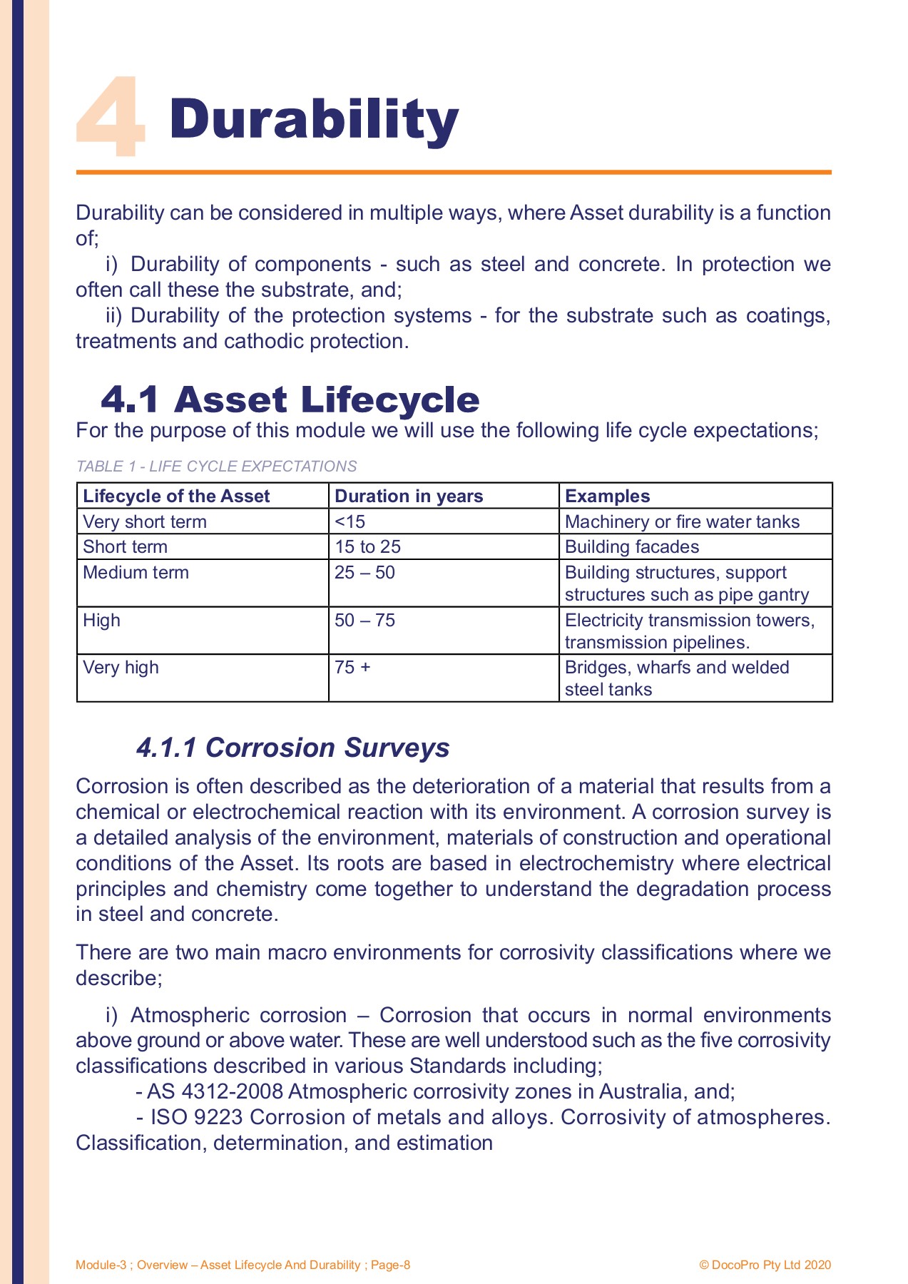 2. Module T3-420 Asset Lifecycle and Durability 1 - kobop81400 - Page ...