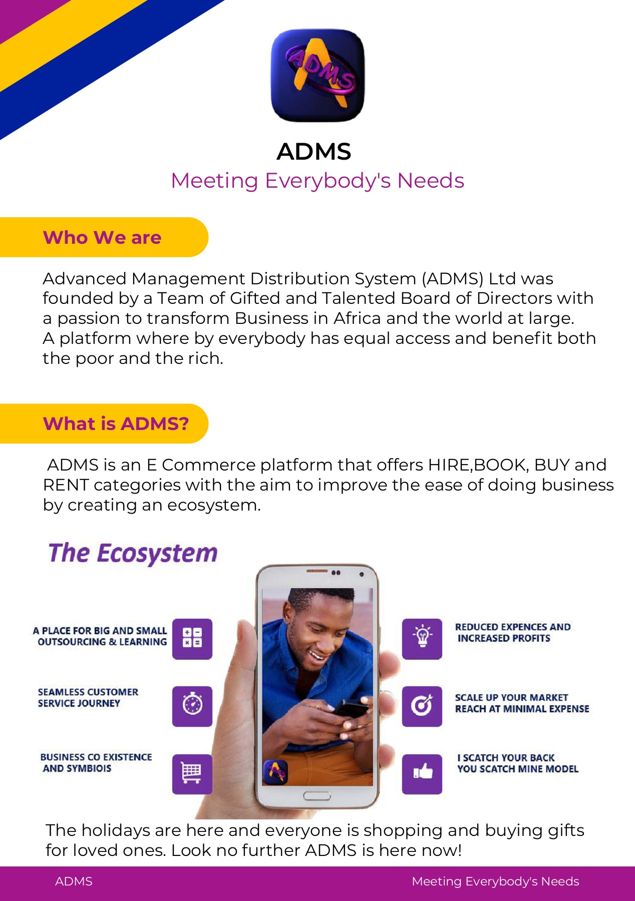 ADMS Brochure - admsgroup2020 - Page | Flip PDF Online | PubHTML5