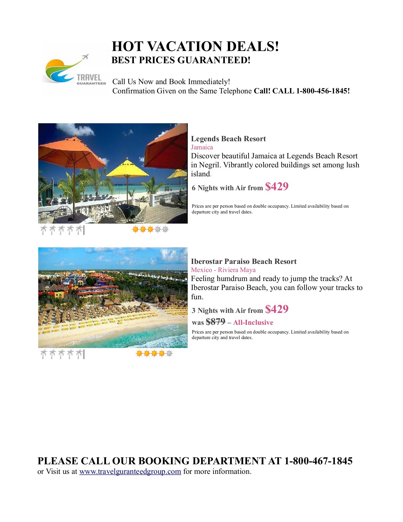PROMO SHEET - travelguaranteedgroup - Page 3 | Flip PDF Online | PubHTML5