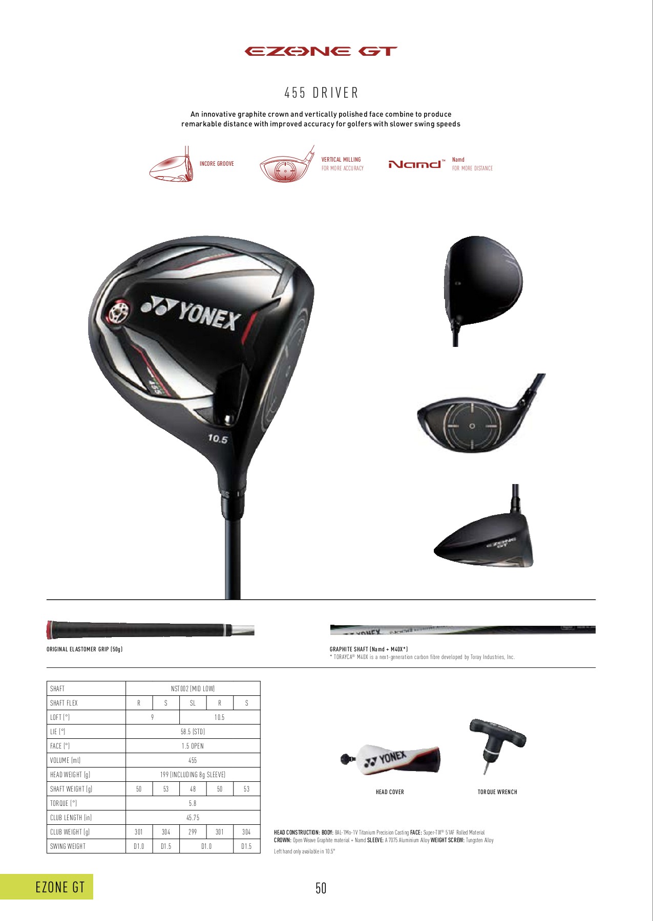Yonex_Golf_Brochure_2021_UK_RGB_Digital_AW - Jakob Kardas - Page 52 | Flip PDF Online | PubHTML5