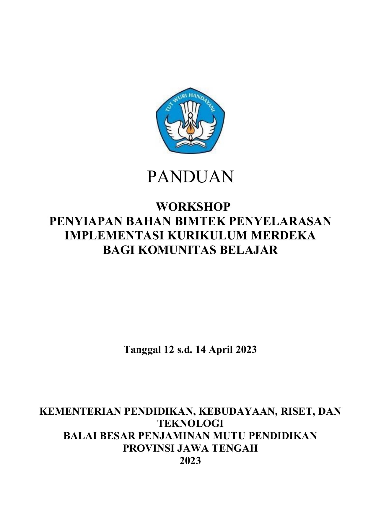 PANDUAN WORKSHOP - Aris Munandar - Page 1 - 19 | Flip PDF Online | PubHTML5
