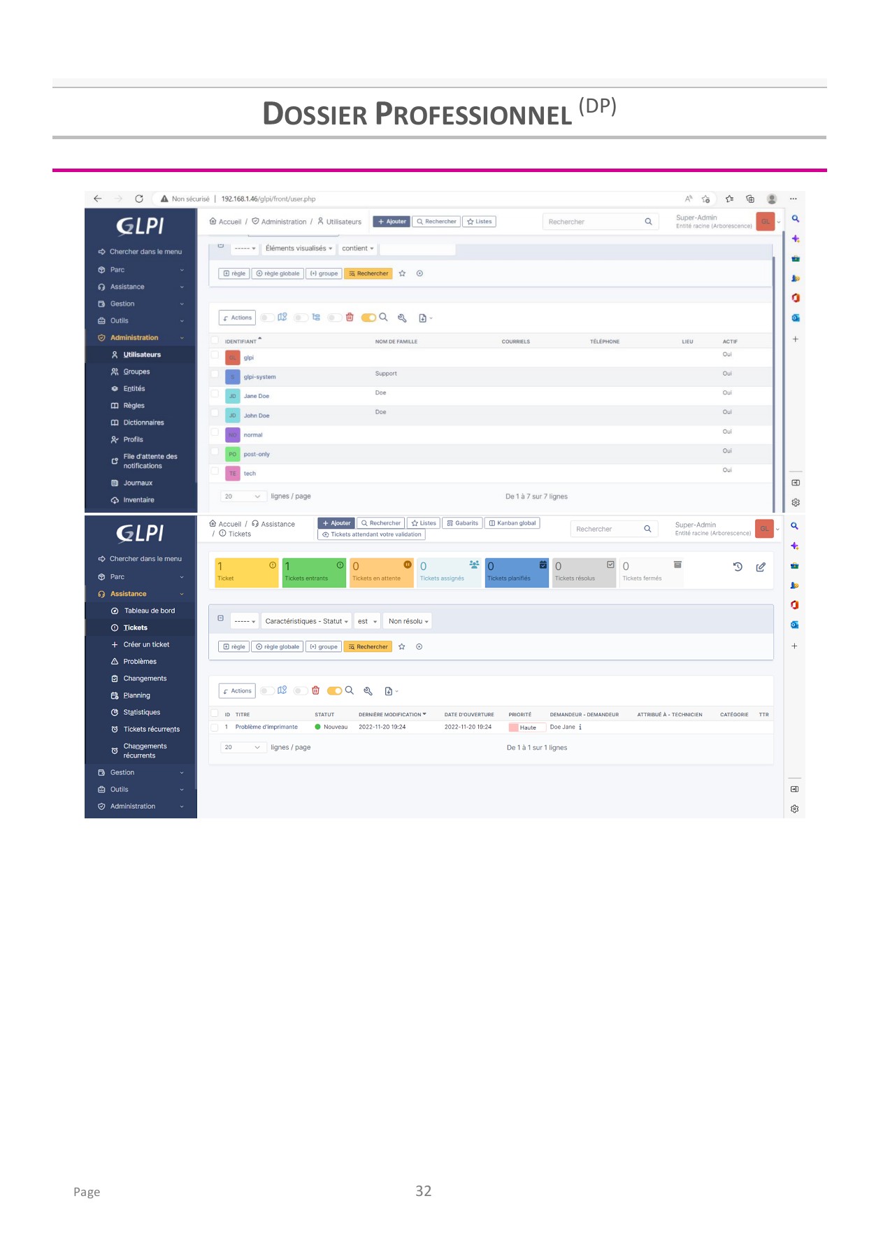 Dossier Pro TSSR GrOoT - Grégory El Bajoury - Page 32 | PDF Feuilletable en Ligne | PubHTML5