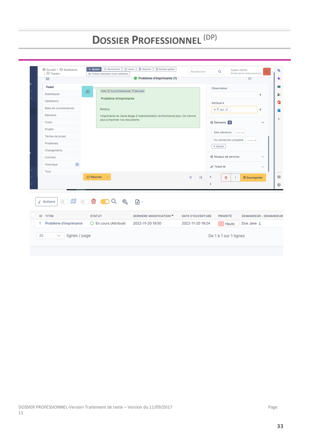 Dossier Pro TSSR GrOoT - Grégory El Bajoury - Page 33 | PDF Feuilletable en Ligne | PubHTML5