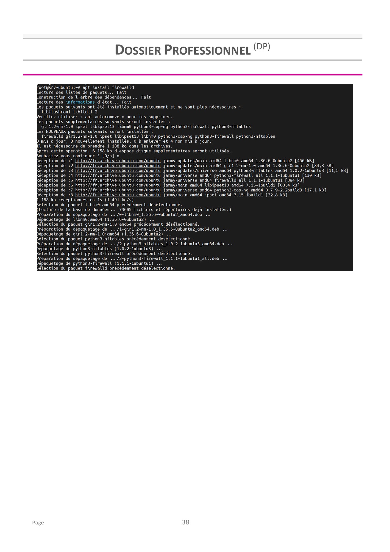 Dossier Pro TSSR GrOoT - Grégory El Bajoury - Page 38 | PDF Feuilletable en Ligne | PubHTML5