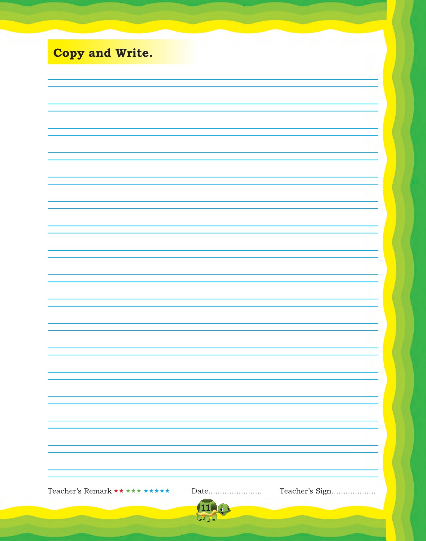 English Cursive writing Book - 5 - Manisha Gupta - Page 12 | Flip PDF ...