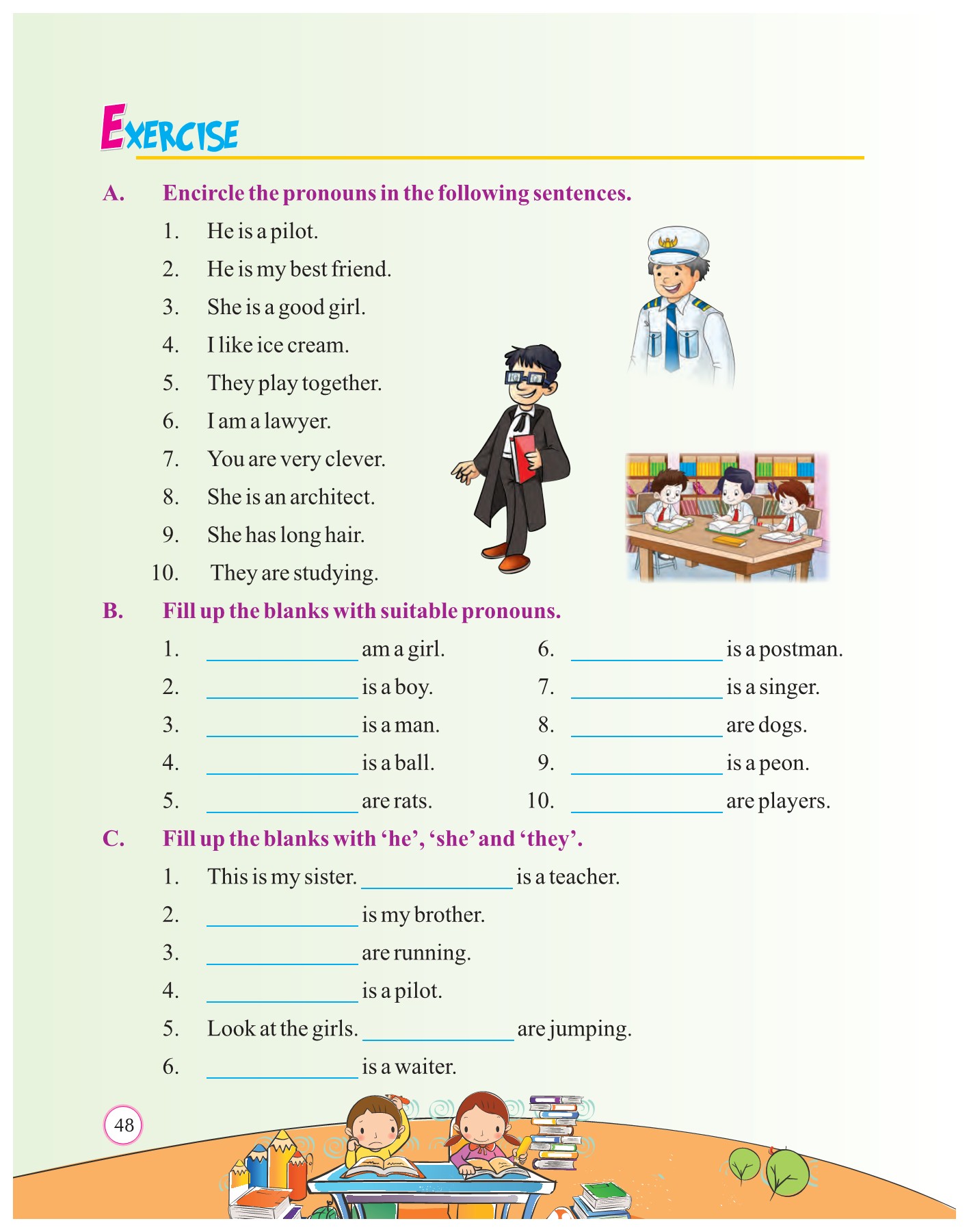 English Grammar Class-1 - Manisha Gupta - Page 49 | Flip PDF Online ...