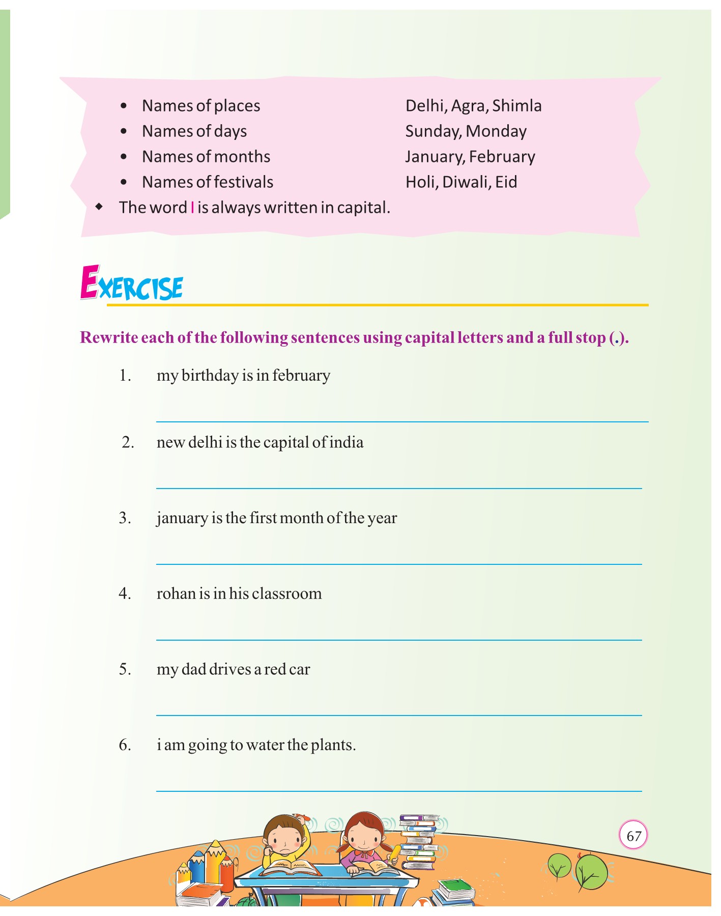 English Grammar Class-1 - Manisha Gupta - Page 68 | Flip PDF Online ...