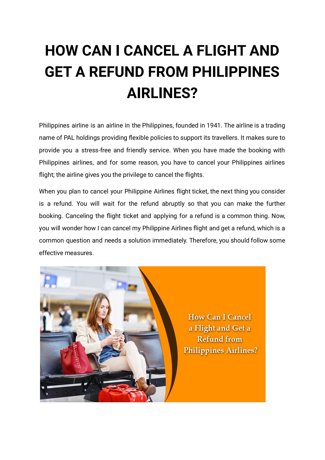 How Can I GET A REFUND FROM PHILIPPINES AIRLINES - Fares friction ...