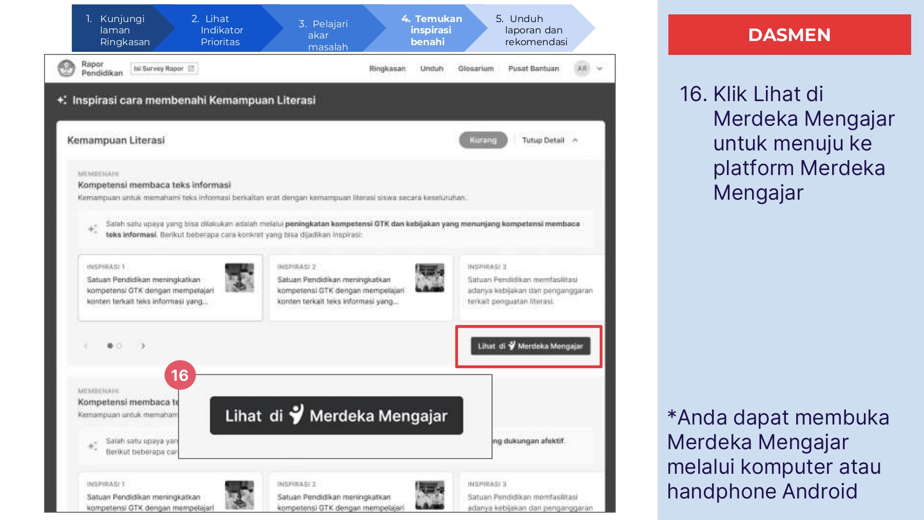 Panduan Penggunaan Rapor Pendidikan Dasmen - Ari Supriyadi - Page 17 | Flip PDF Online | PubHTML5
