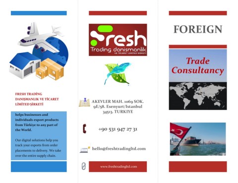 Import — Export Goods From Turkey — Fresh Trading Consultancy LTD.
