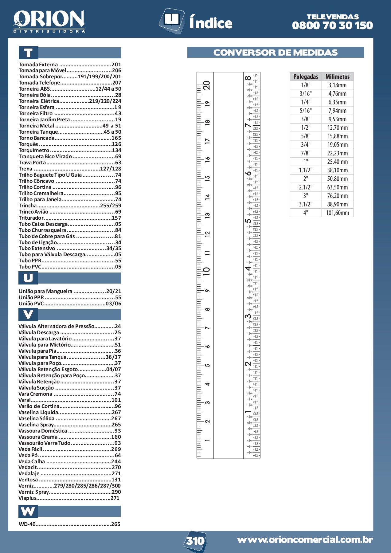 Catálogo ORION - Marketing Orion - Page 311 | Flip PDF Online | PubHTML5