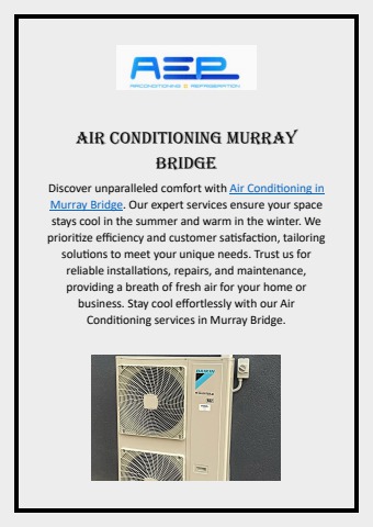Air Conditioning Murray Bridge