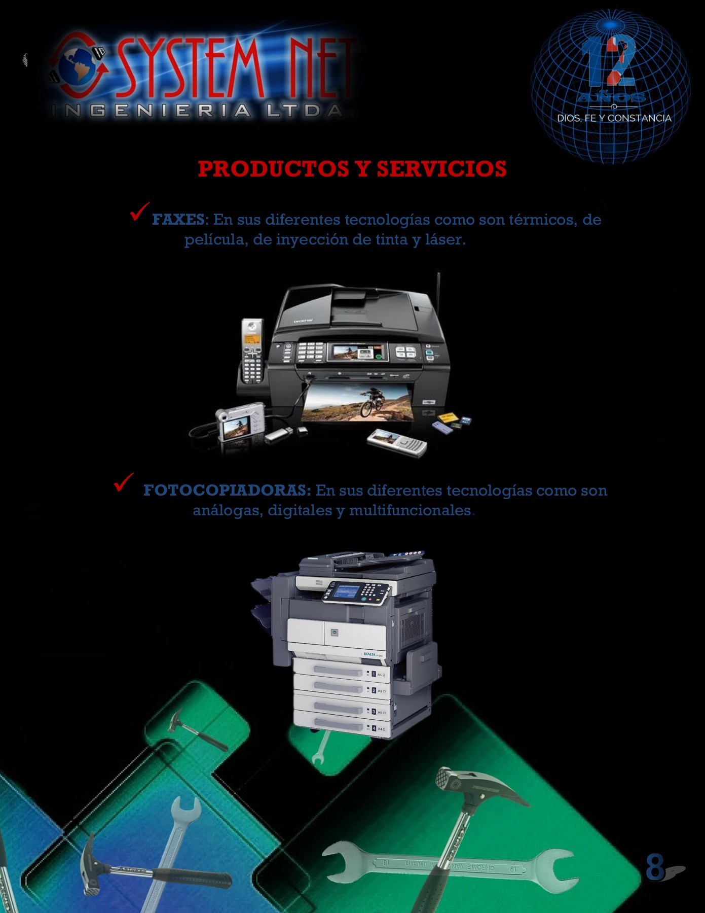 BROCHURE SYSTEM NET INGENIERÍA - maffet9412 - Página 9 | Flip PDF en ...