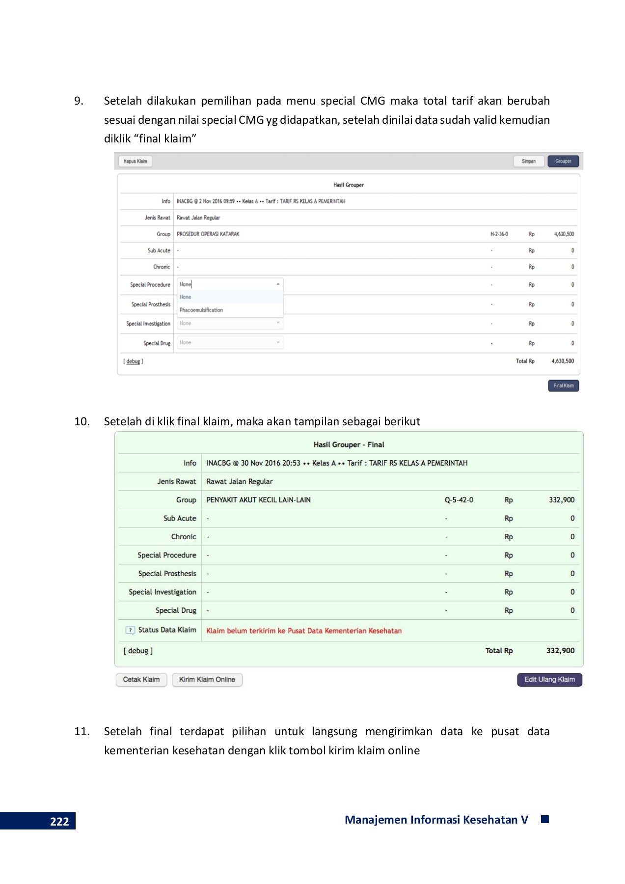 Bahan Ajar RMIK - Manajemen Informasi Kesehatan V Sistem Klaim dan ...