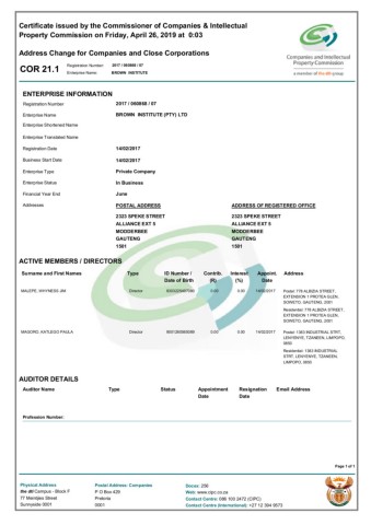 COR21.1_conf - Brown Institute - Page 1 - 1 | Flip PDF Online | PubHTML5