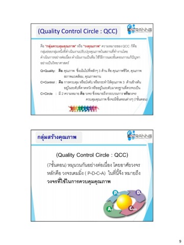 การดำเนินกิจกรรม QCC อย่างมีประสิทธิภาพ (Effective QCC Activity ...