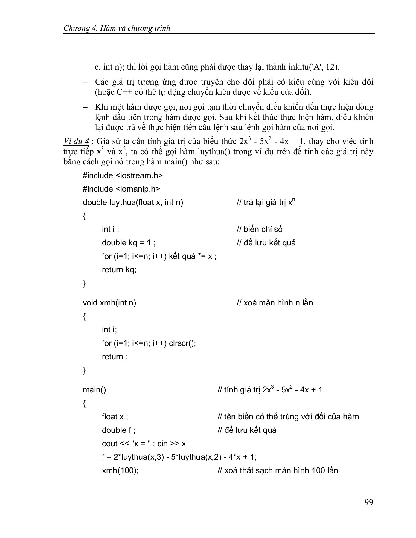 LẬP TRÌNH C++ CƠ BẢN - Hồng An - Page 101 | Flip PDF Online | PubHTML5