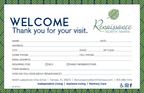 GUEST INQUIRY CARD