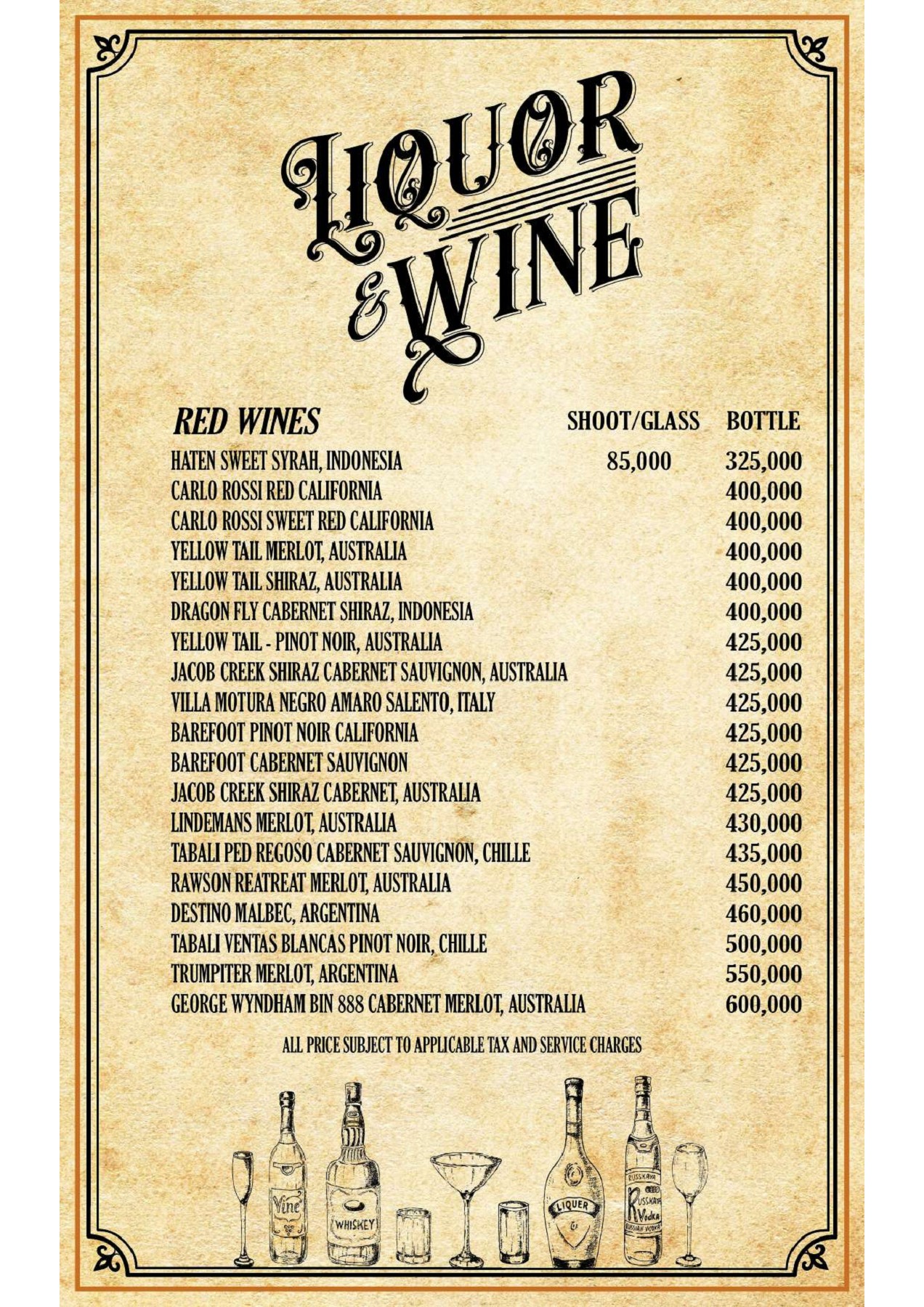 Arena Bar and Lounge Menu - Radisson Medan - Page 9 | Flip PDF Online ...