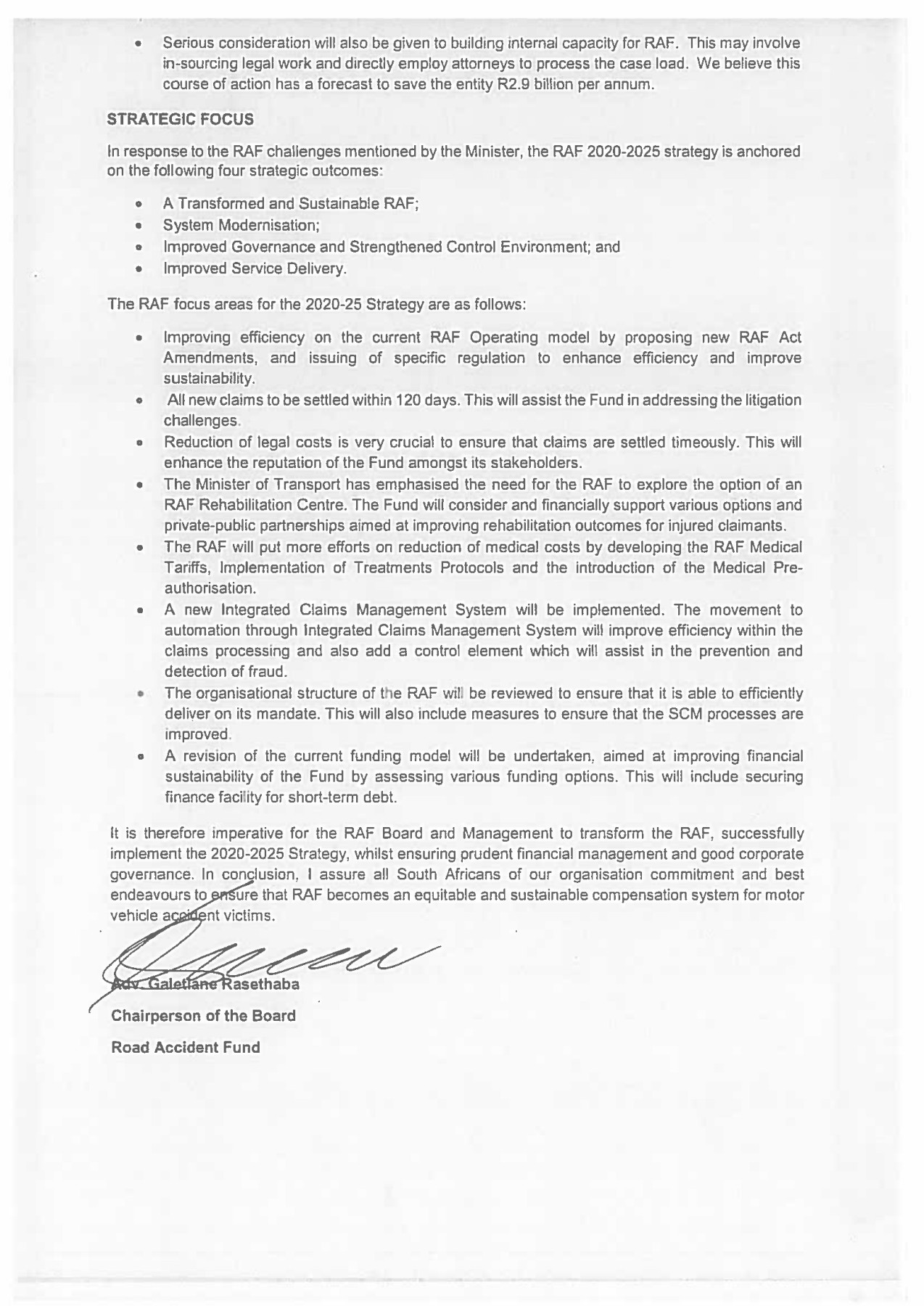 2020-25 RAF Strategic Plan Document - rafinternalcomm - Page 7 | Flip ...