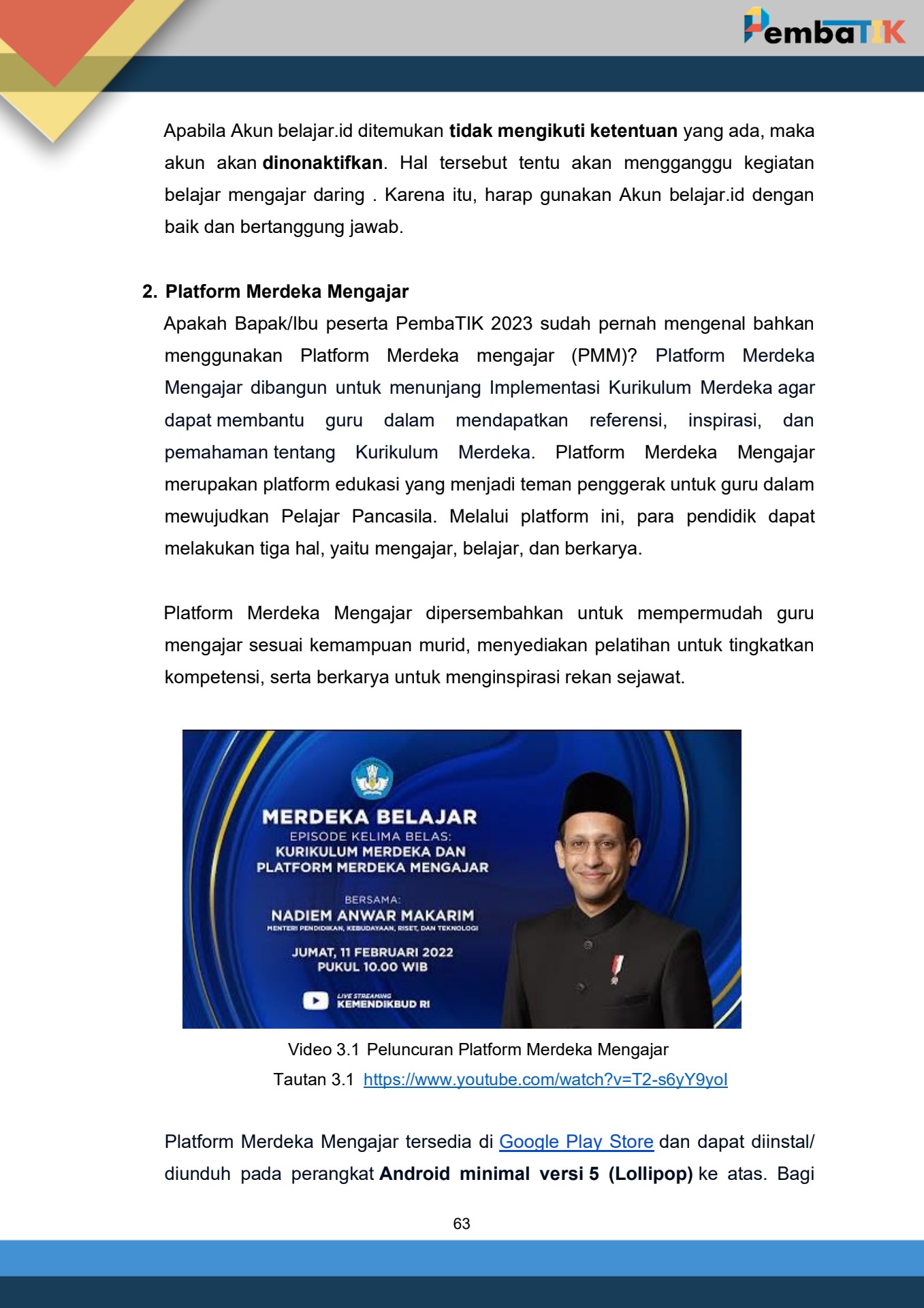 Modul 1 - Ekosistem Digital Merdeka Belajar di PAUD, Pendidikan Dasar ...