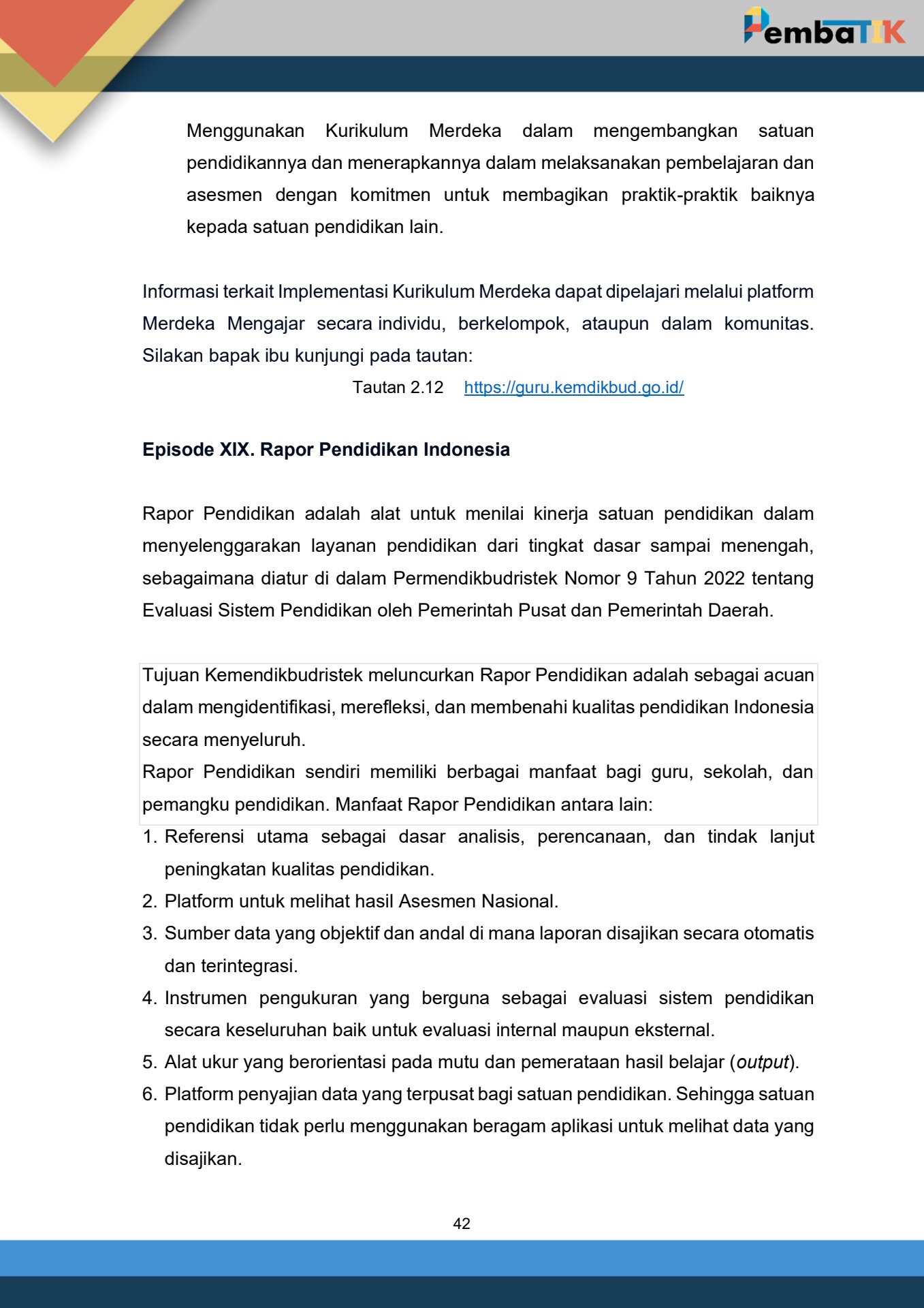 Modul 1 - Ekosistem Digital Merdeka Belajar di PAUD, Pendidikan Dasar ...