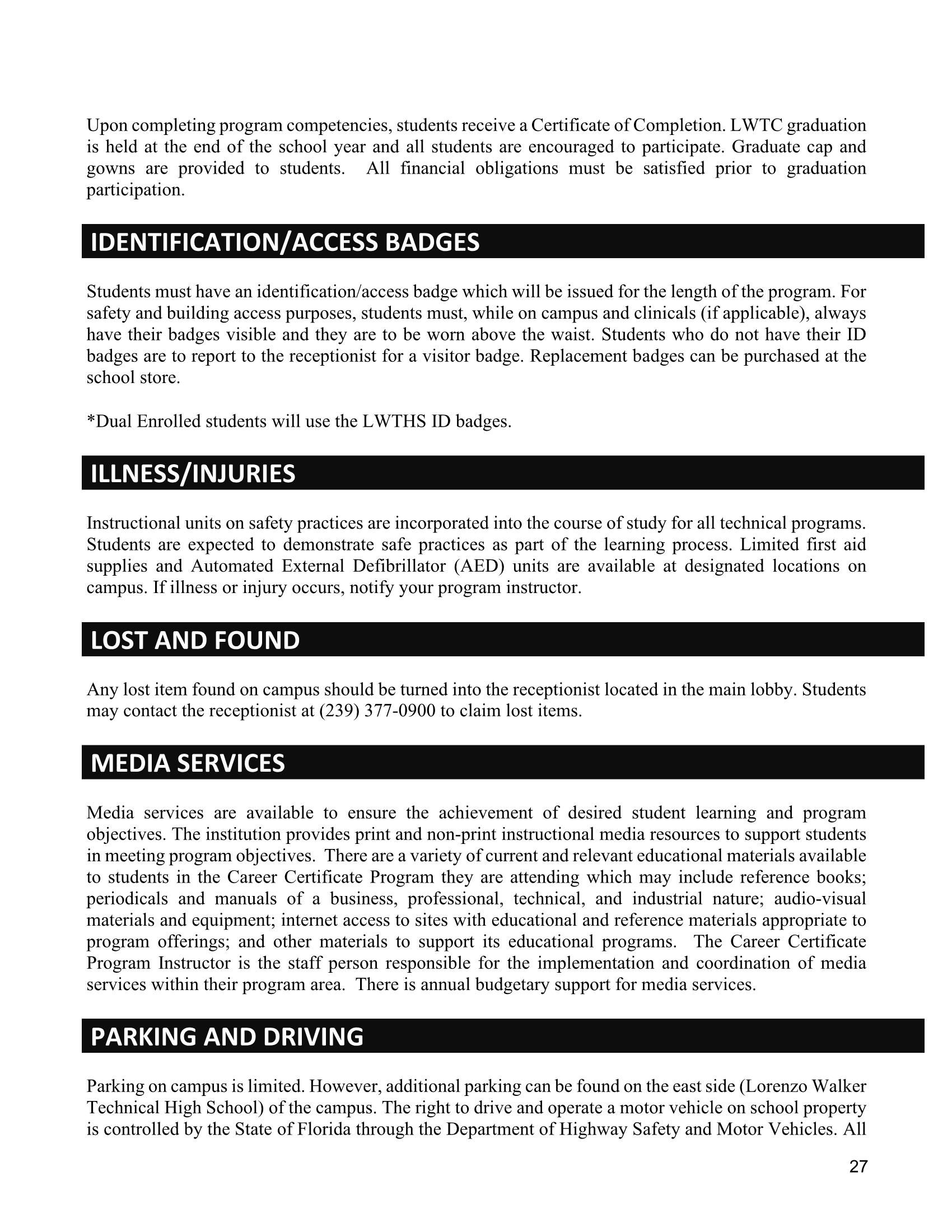 2023-2024 LWTC Student Catalog - dimarp1 - Page 27 | Flip PDF Online ...