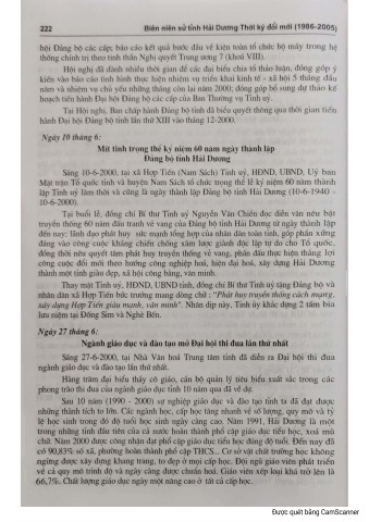 Biên niên sử Tỉnh Hải Dương.part 3