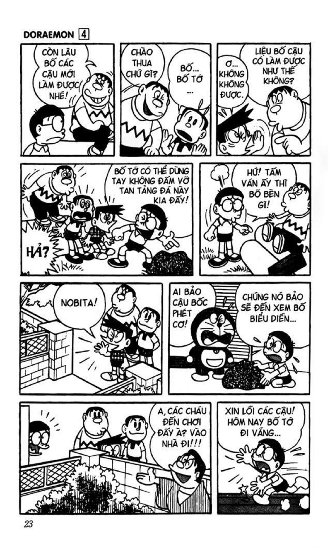 Doraemon - Vol04 - Thư viện trường Tiểu học Ái Quốc - Page 20 | Flip ...