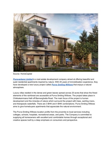 Purva Smiling Willows-A Fine Example of Daily Life amid The Magic of Nature